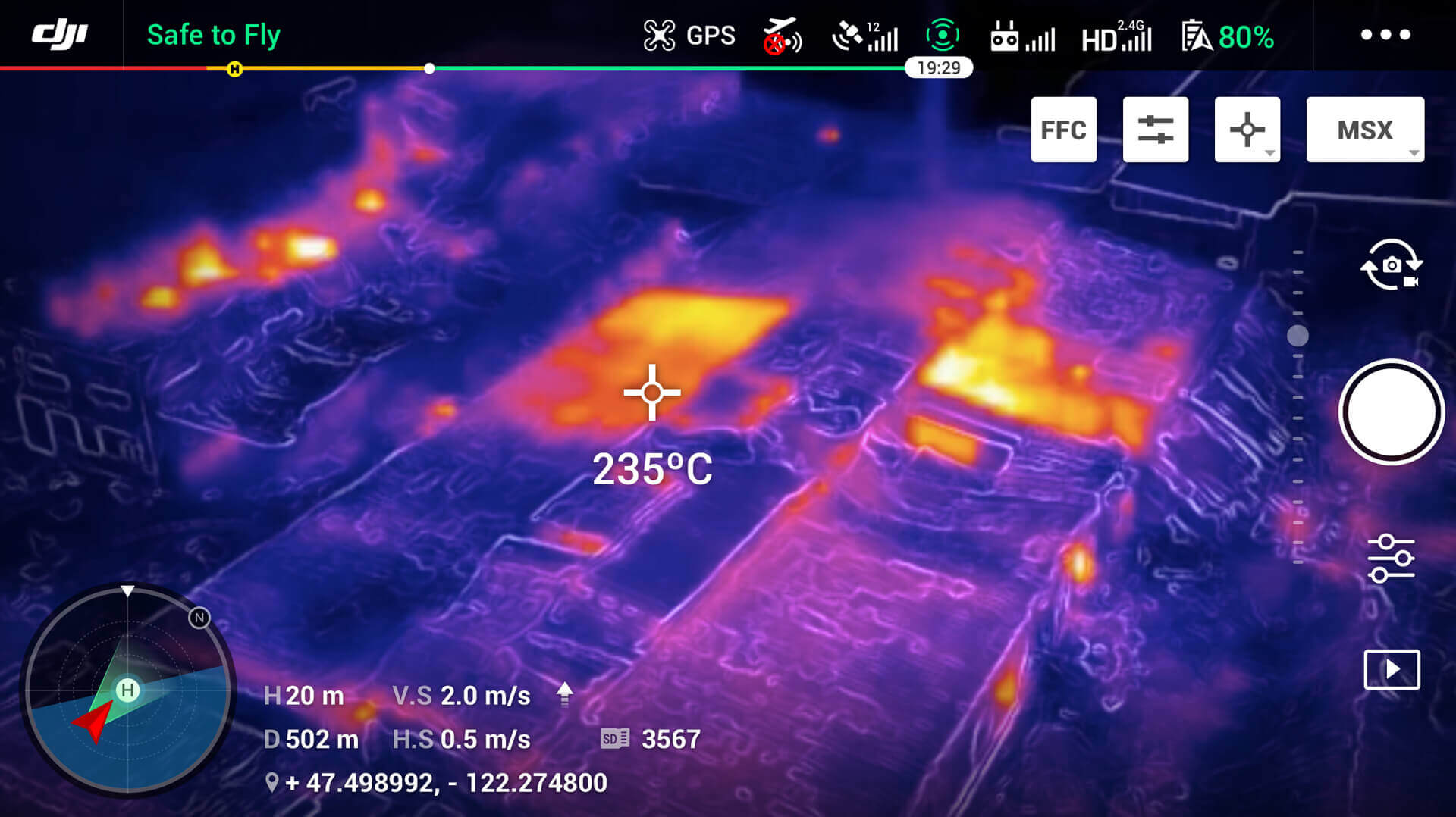 Drone with thermal imaging camera - the best models